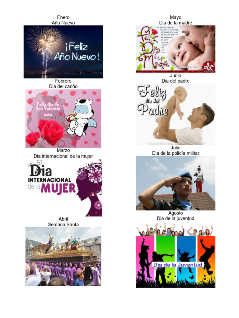 Celebraciones mensuales en Guatemala | PDF