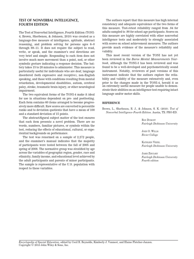 Reynolds, Cecil R_ Vannest, Kimberly J_ Fletcher-Janzen, Elaine ...