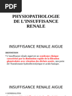 Insuffisance rénale aiguë : types et causes | PDF | Rein | Créatinine