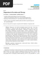EFSA Opinion on Magnesium Health Claims | PDF | Magnesium | Diet ...