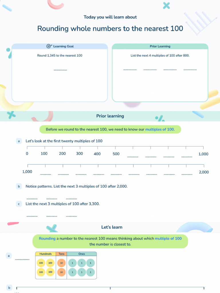 3_NBT_Rounding whole numbers to the nearest 100-min | PDF