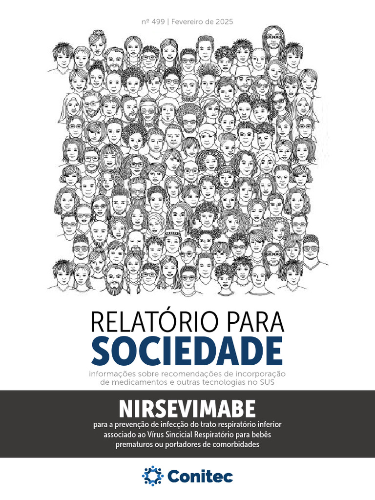 Relatorio para A Sociedade 499 Nirsevimabe VSR | PDF | Vírus | Nascimento prematuro