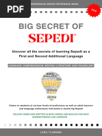 Sepedi Lesson Plan | PDF | Foreign Language Studies