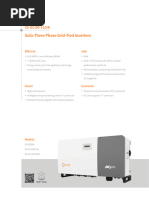 Sungrow PowerTitan 2.0 Datasheet | PDF | Electric Power | Power (Physics)