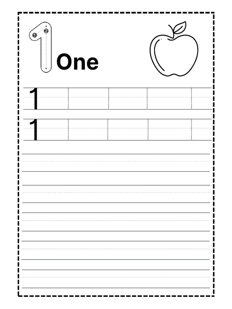 Trace the Number Sequence | PDF