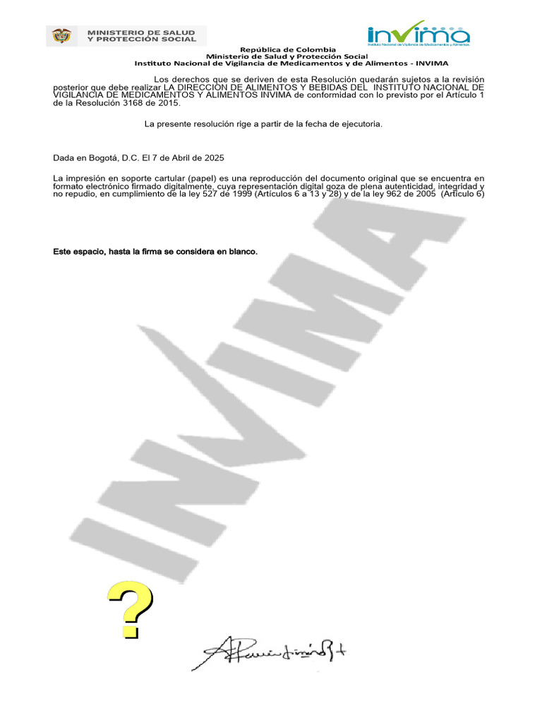DOCUMENTOS F. TECNICA - INVIMA - ACEITE VARENI TRANSPORTE-2 | PDF