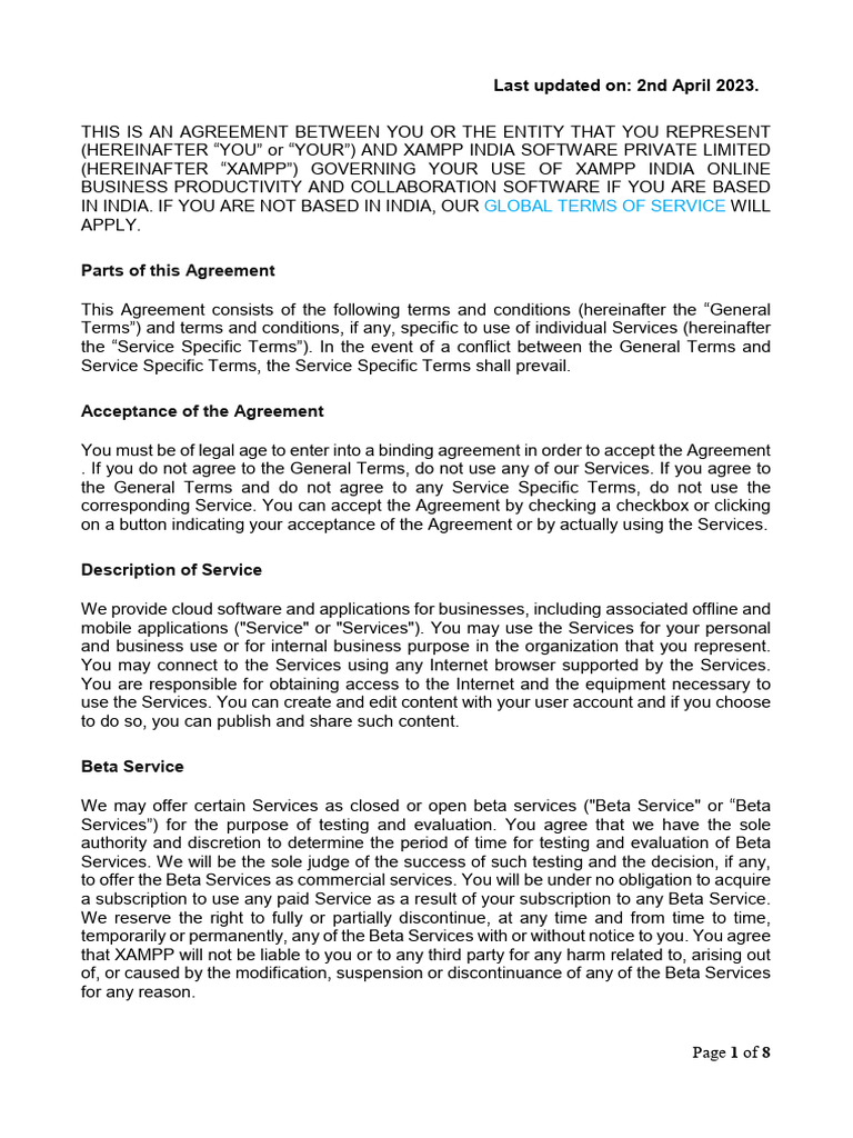 Standard End User License Agreement | PDF | Indemnity | Value Added Tax