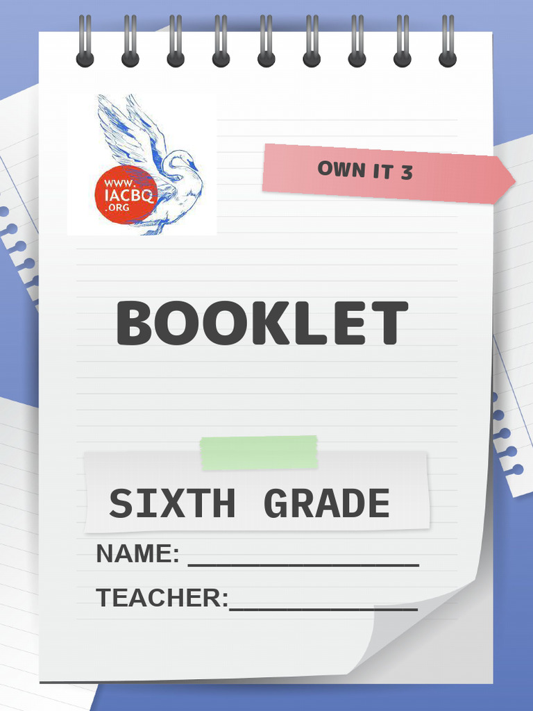 Booklet 2025 6th Grade | PDF | Audition | Sea