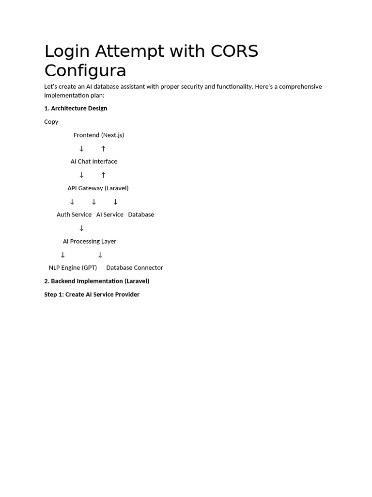 Login Attempt with CORS Configura | PDF | Secure Shell | Computer Network