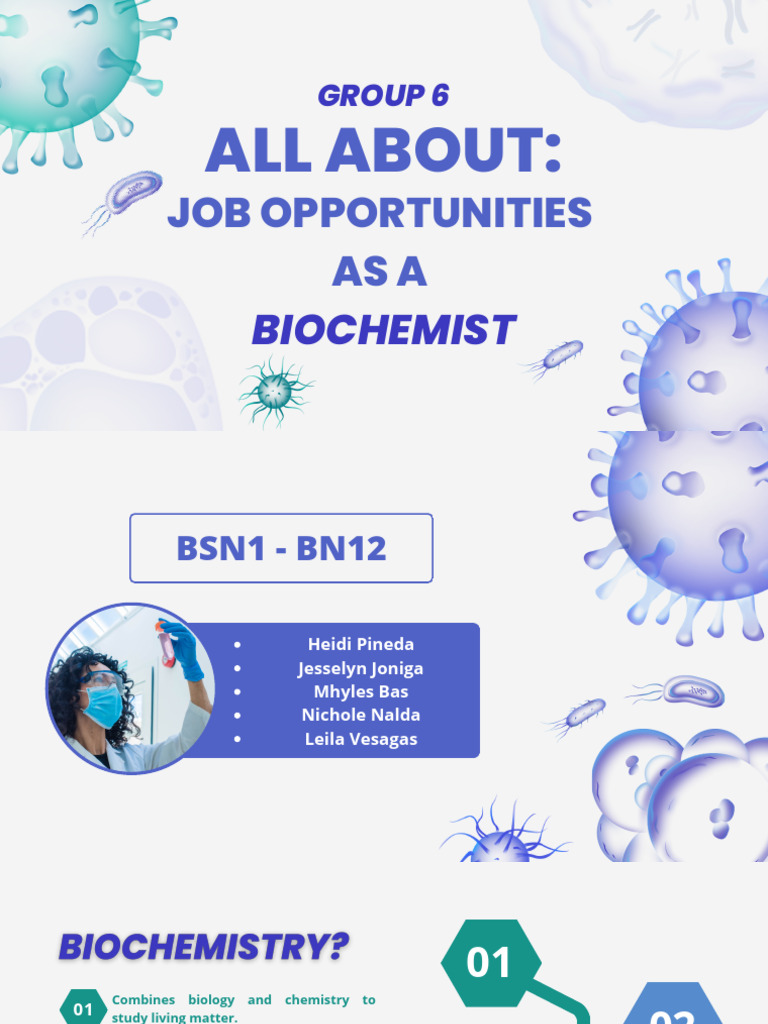 Group6 c3l1 Bsn1-Bn12 Biochemlec | PDF | Chemist | Chemistry