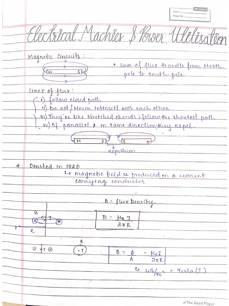 Electrical Notes.. | PDF