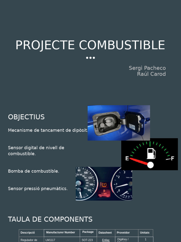 Projecte Combustible | PDF