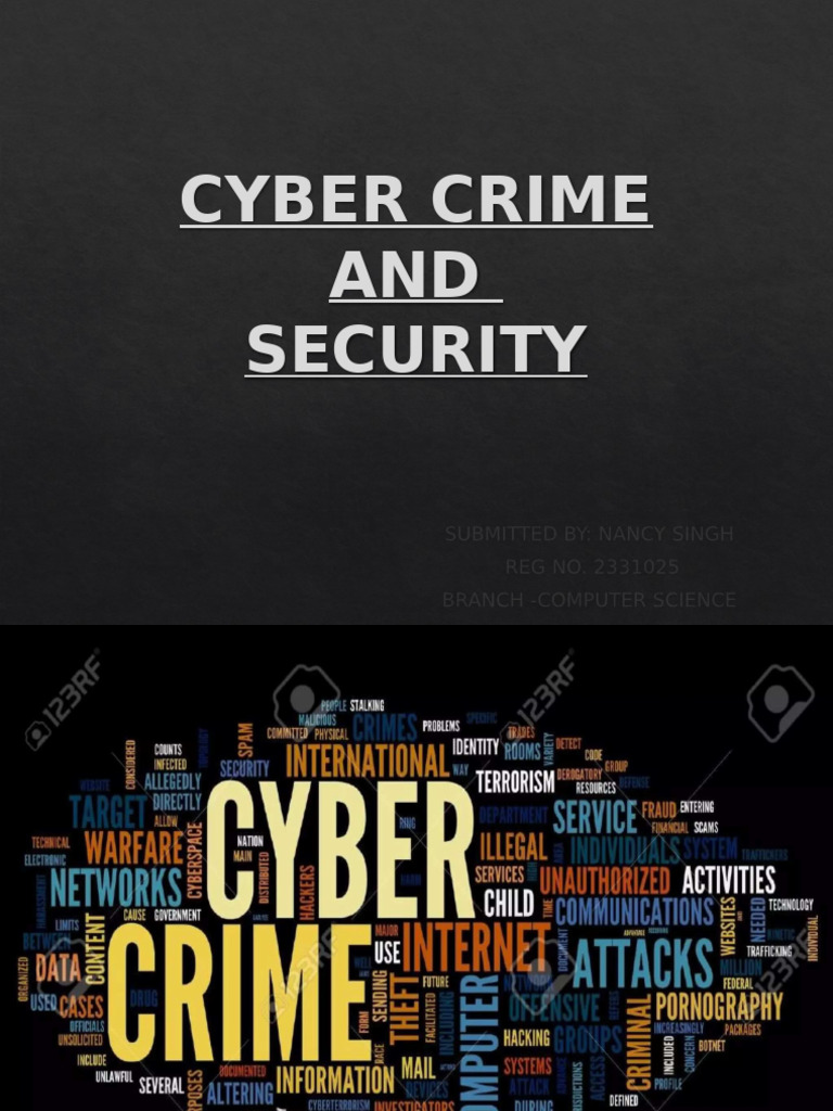 Cyber Crime and Security Overview | PDF