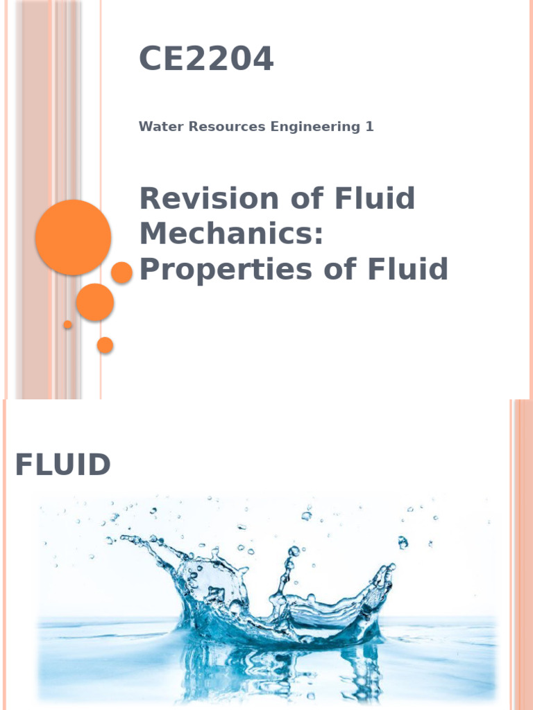 Fluid Properties and Shear Stress | PDF | Fluid Mechanics | Viscosity