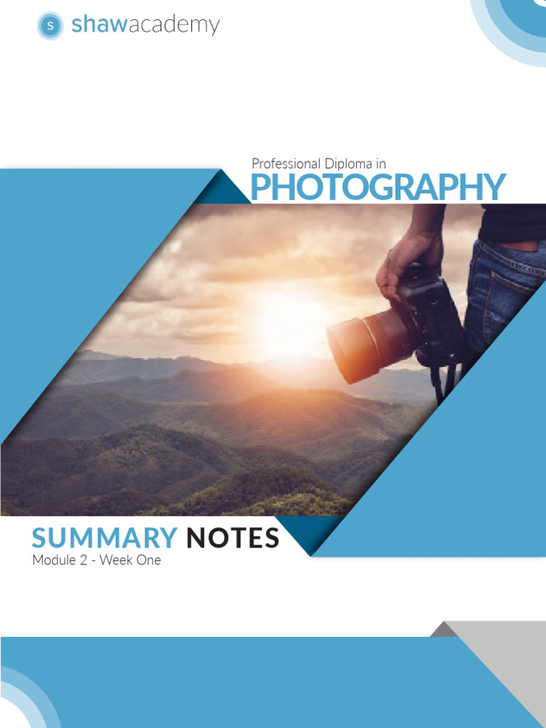 Intermediate Portrait Photography Guide | PDF | Camera Lens | Aperture