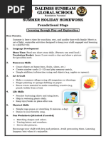 LKG & UKG Lesson Plans 2024-2025 | PDF | Learning