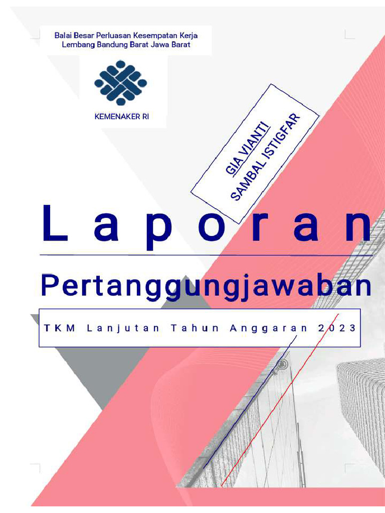 Laporan Tanggungjawab TKM | PDF