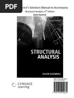 Solutions For Exercises in Structural Analysis 6th Edition by Kassimali | PDF | Windward And ...