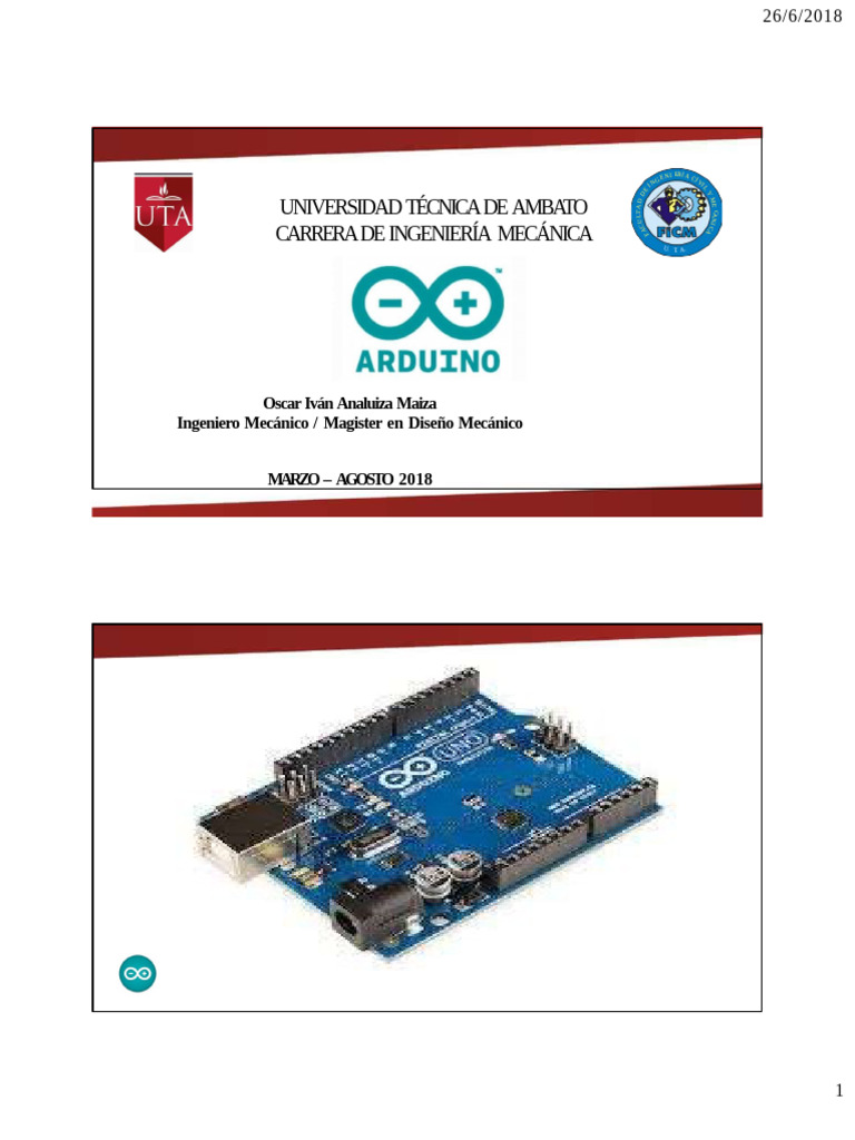 Unidad 5. Arduino | PDF | Electrónica | Señal analoga