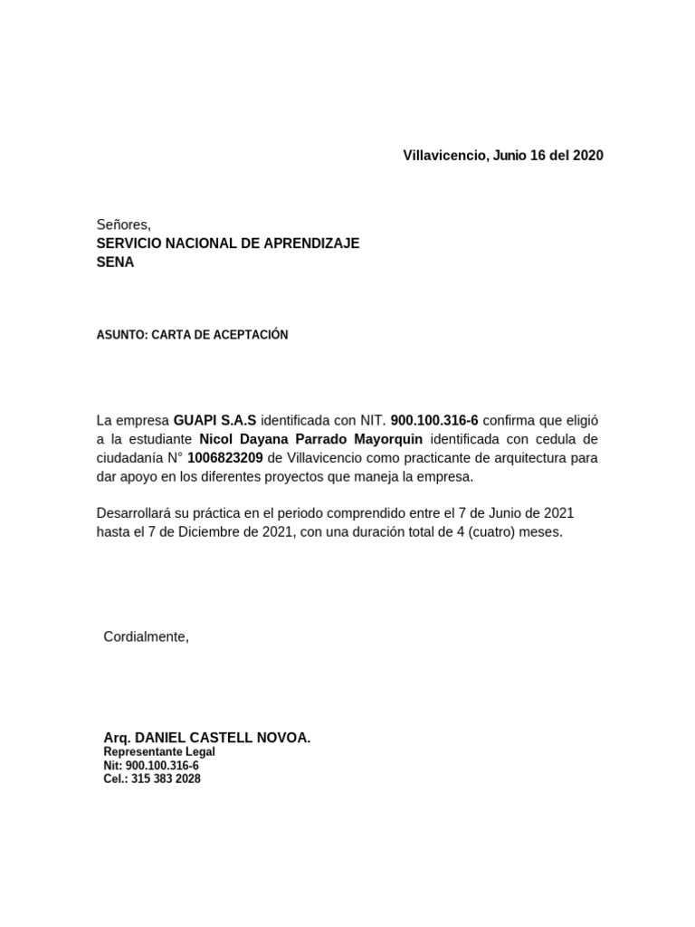 Cert Pract Guapi (Camila Leon) | PDF