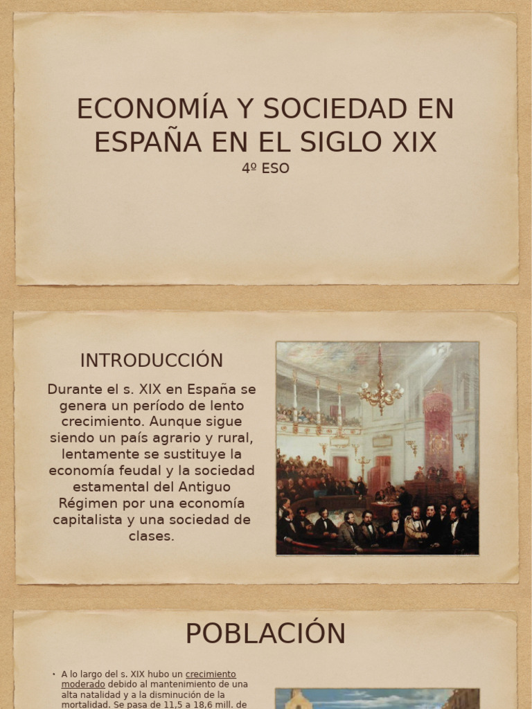 Sociedad y Eco en España Siglo XIX_ENTERO | PDF | Agricultura | Anarquismo