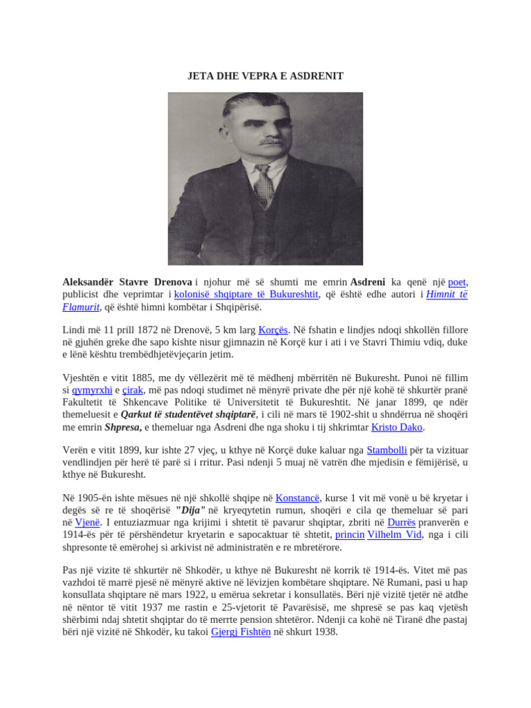 JETA DHE VEPRA E ASDRENIT | PDF