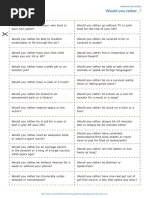 64 Free Printable Would You Rather Cards | PDF