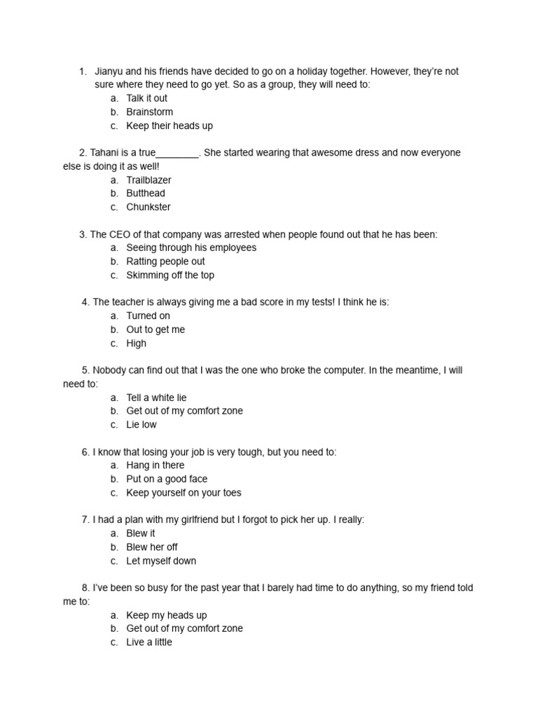 The Good Place Episode 2 3 Worksheet | PDF