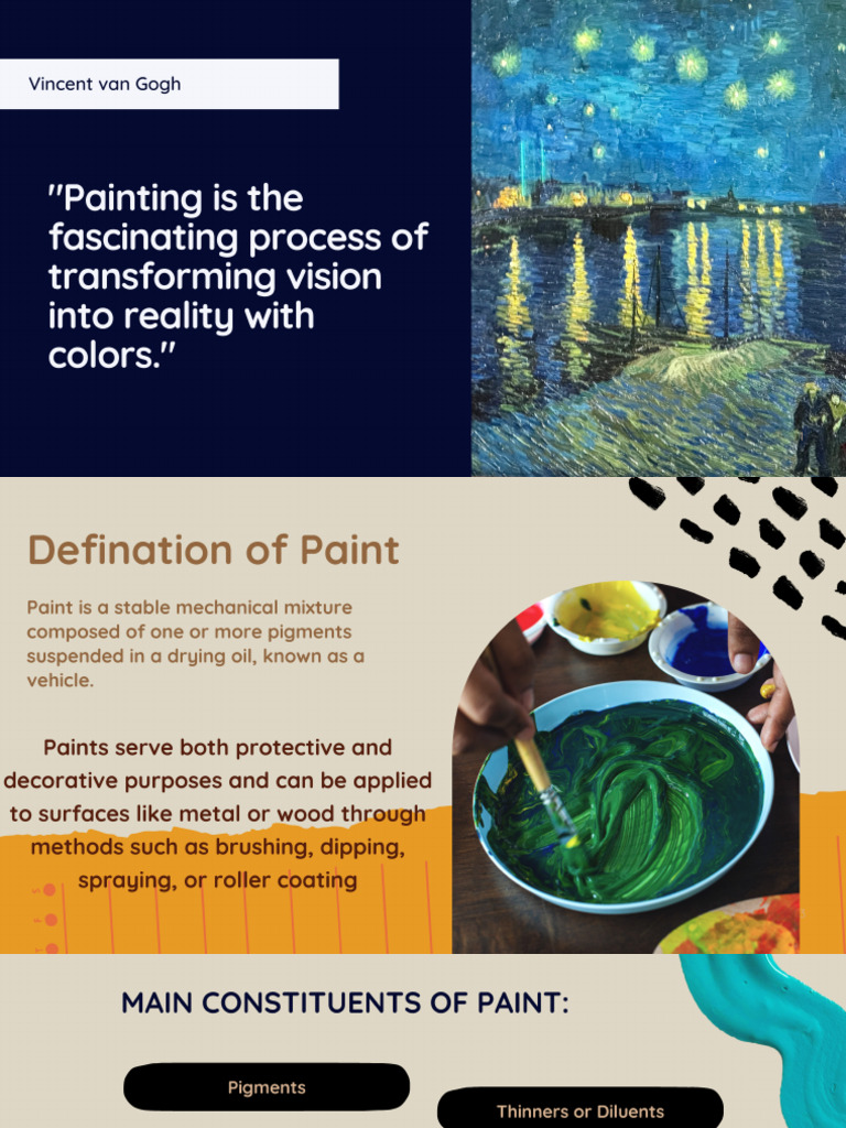 Paint and Vernishes Presentation (Cep 29 Batch Sust) | PDF