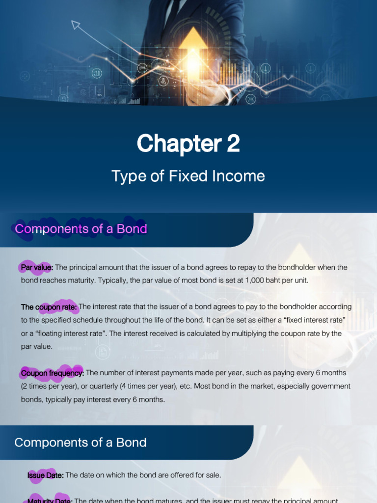 Chapter 2 - Type of Fixed Income | PDF | Bonds (Finance) | Bond Credit ...