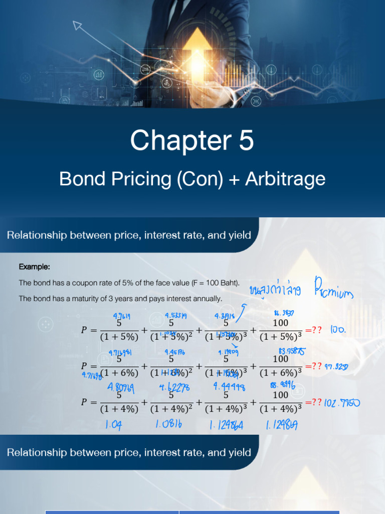Chapter 5 - Bond Valuation ต่อ sent | PDF | Bonds (Finance) | Yield (Finance)