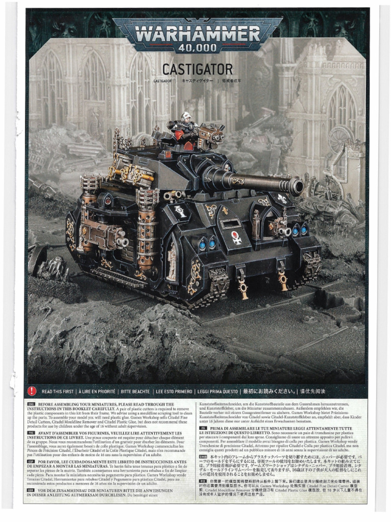 Warhammer 40k Adepta Sororitas Castigator | PDF