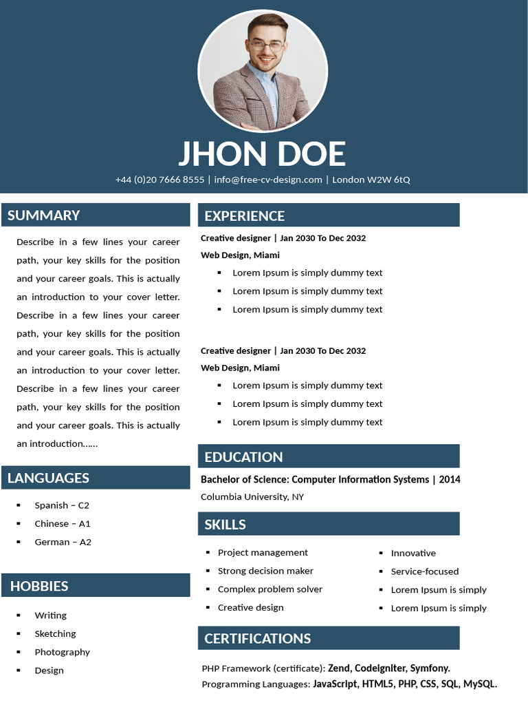 Creative Designer Career Overview | PDF