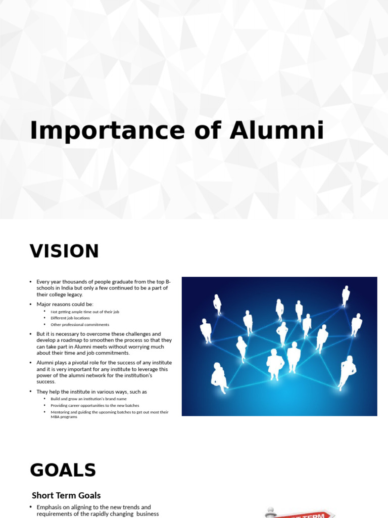 Leveraging Alumni for Institutional Success | PDF | Economies