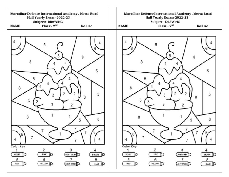 Clss 2nd Drawing | PDF