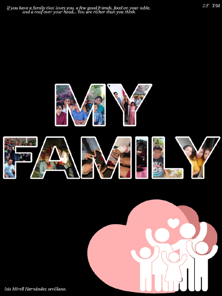 My Family-English Project | PDF