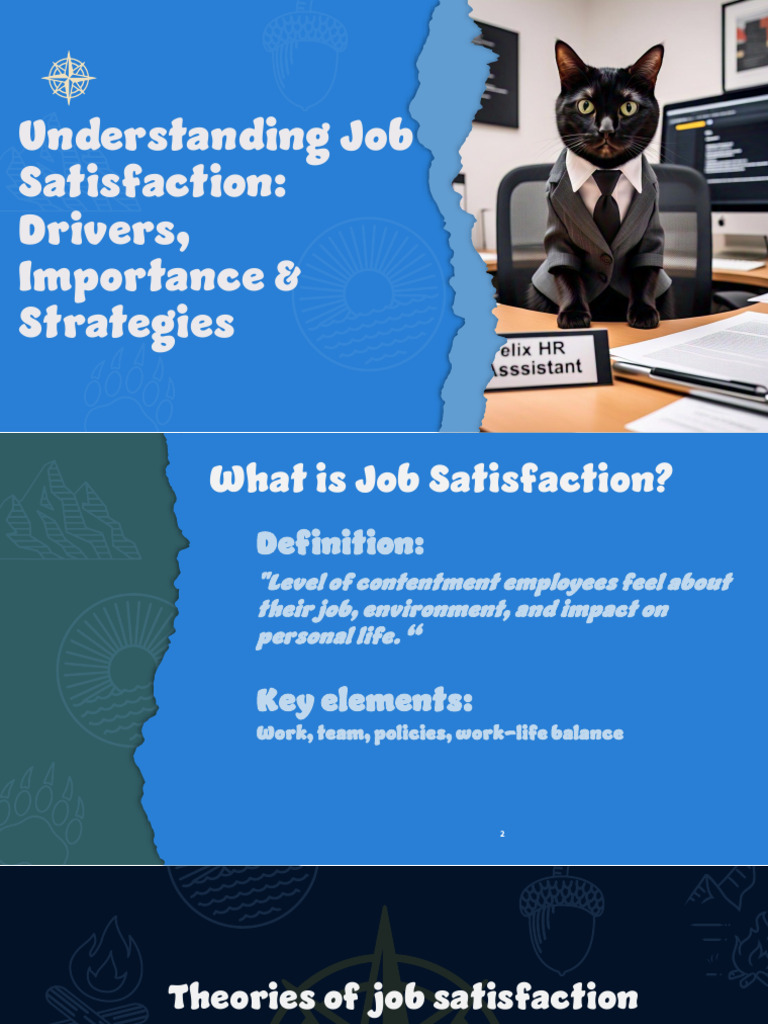 Job Satisfaction: Key Drivers & Strategies | PDF | Mentorship ...