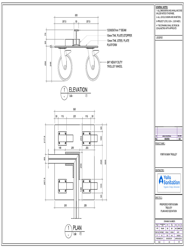 Portacabin Trolley Layout1 | PDF