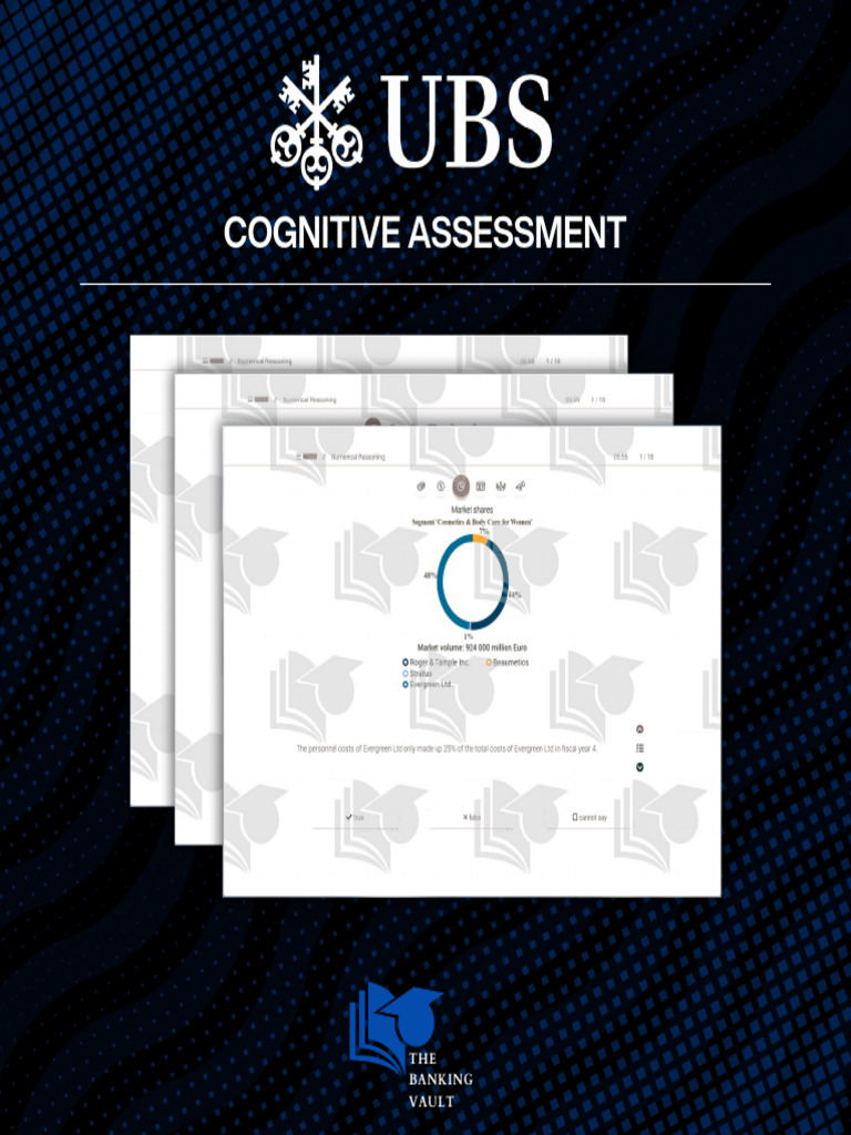 2025 UBS Round 1 Cognitive Assessments Numerical Reasoning Set 3 | PDF