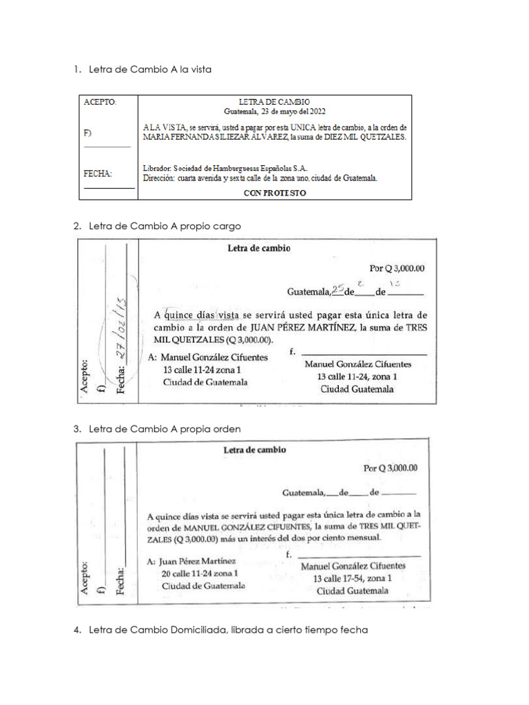 Modelos Títulos | PDF | Cheque | Pagaré