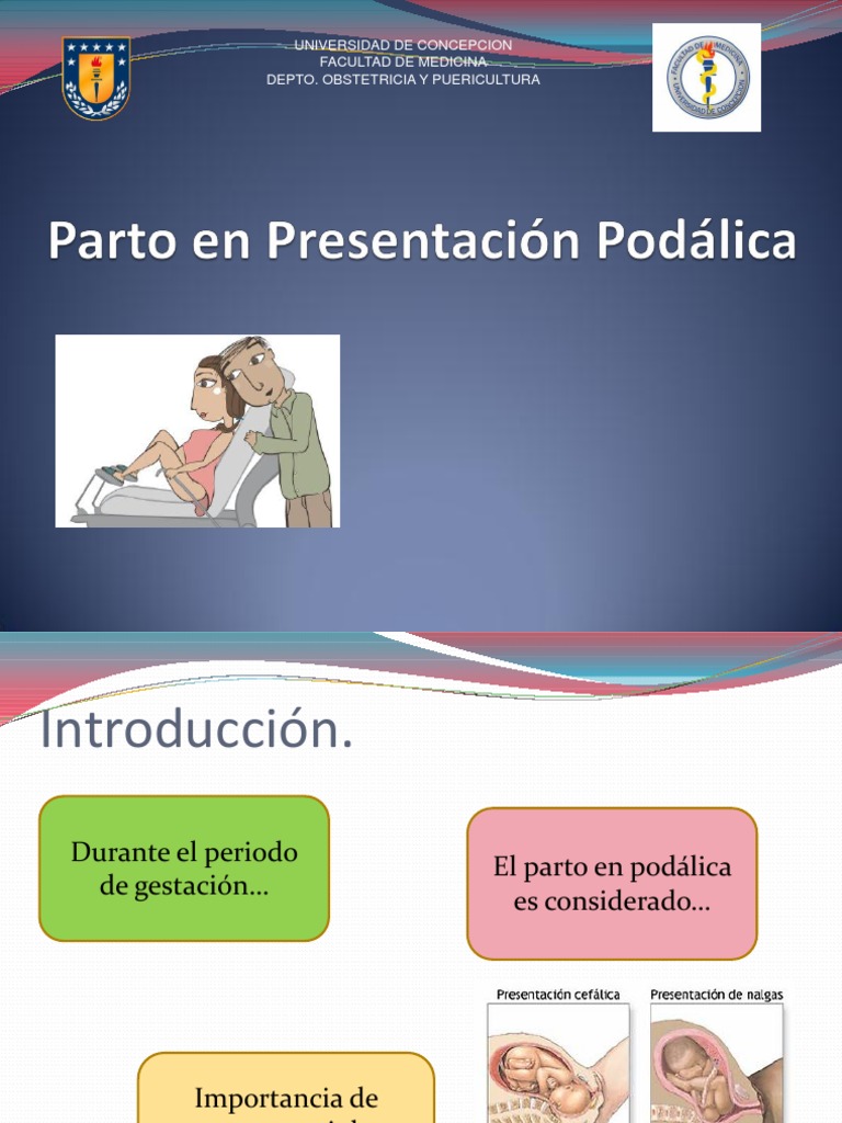 Parto Podálico: Maniobras y Riesgos | PDF | Pelvis | Parto