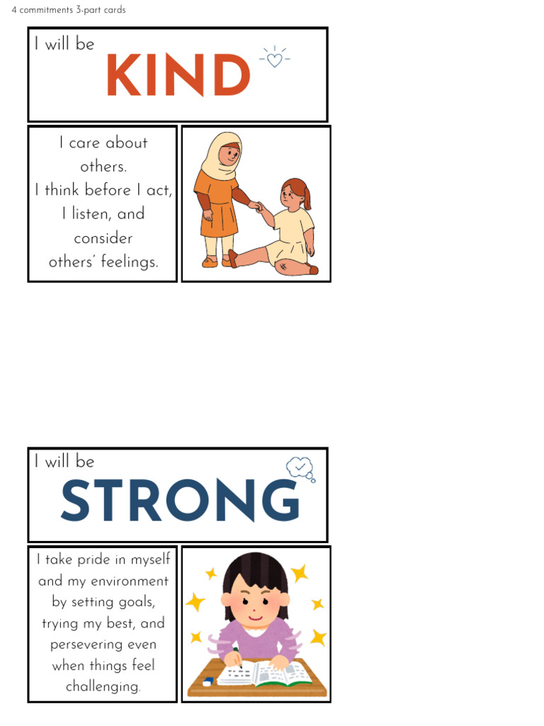 4 Commitments Shelf Works | PDF