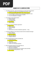 APHG Unit 5 Study Guide | PDF | Intensive Farming | Agriculture