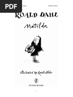 Matilda by Roald Dahl - Read Online | PDF