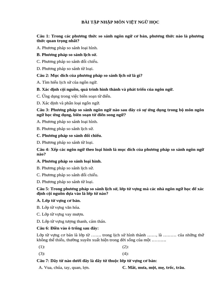 TRẮC NGHIỆM GK (KEY) | PDF