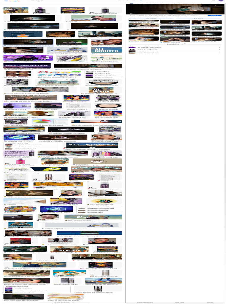 All Nighter - Google Search | PDF
