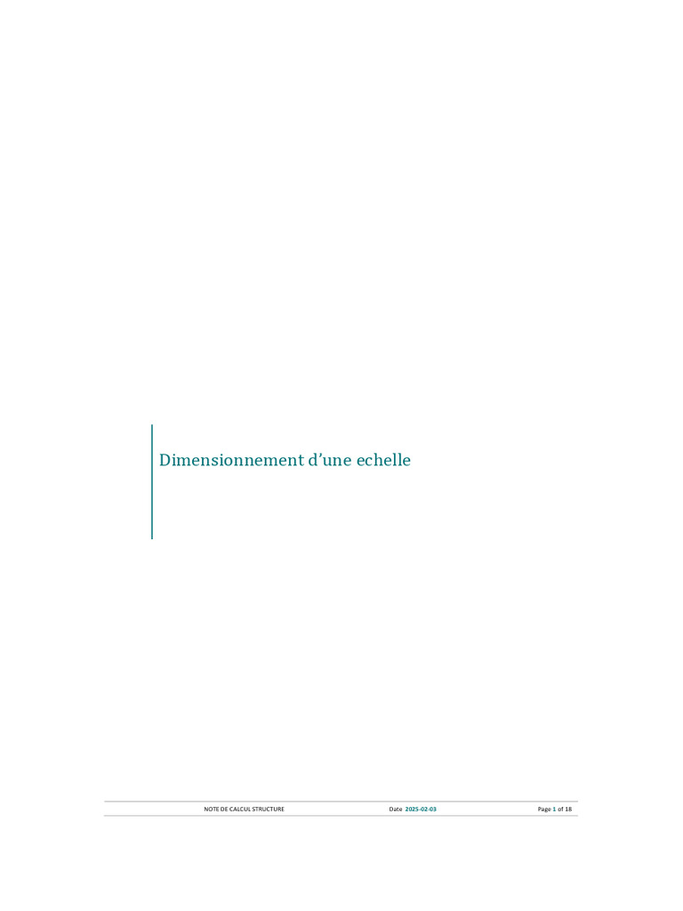 Echelle en aluminium | PDF | Ingénierie civile | Génie du bâtiment