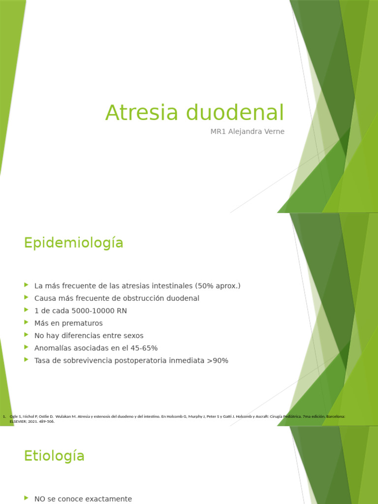 Atresias Intestinales-1 | PDF | Tracto gastrointestinal | Intestino grueso