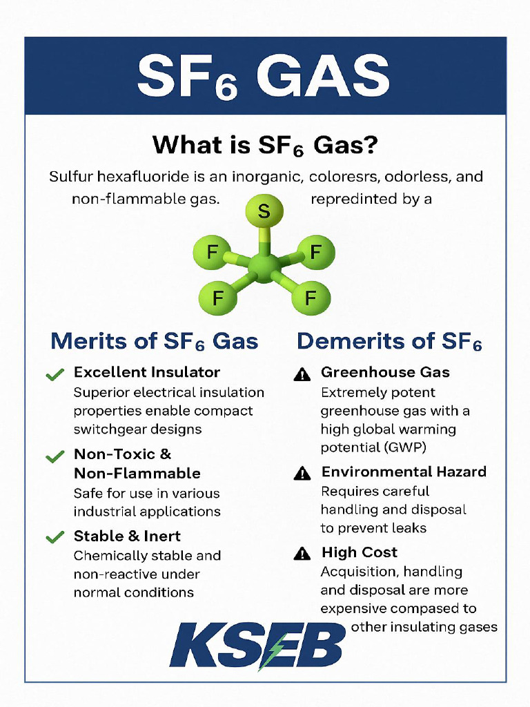 SF6 Gas Poster KSEB Updated | PDF
