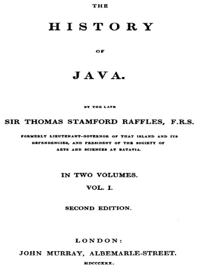 The History of Java V | PDF | Project Gutenberg | Trade